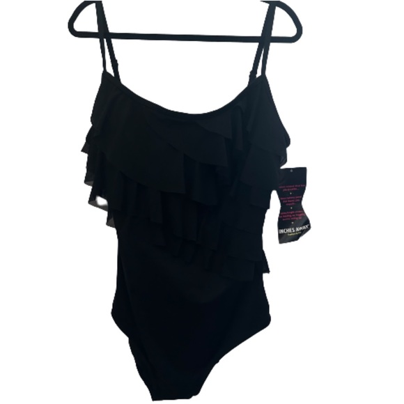 Inches Away | Swim | Inches Away Swimsuit New Black One Piece Control ...